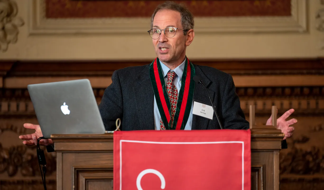 Herzog installed as the Viktor Hamburger Distinguished Professor | Arts ...